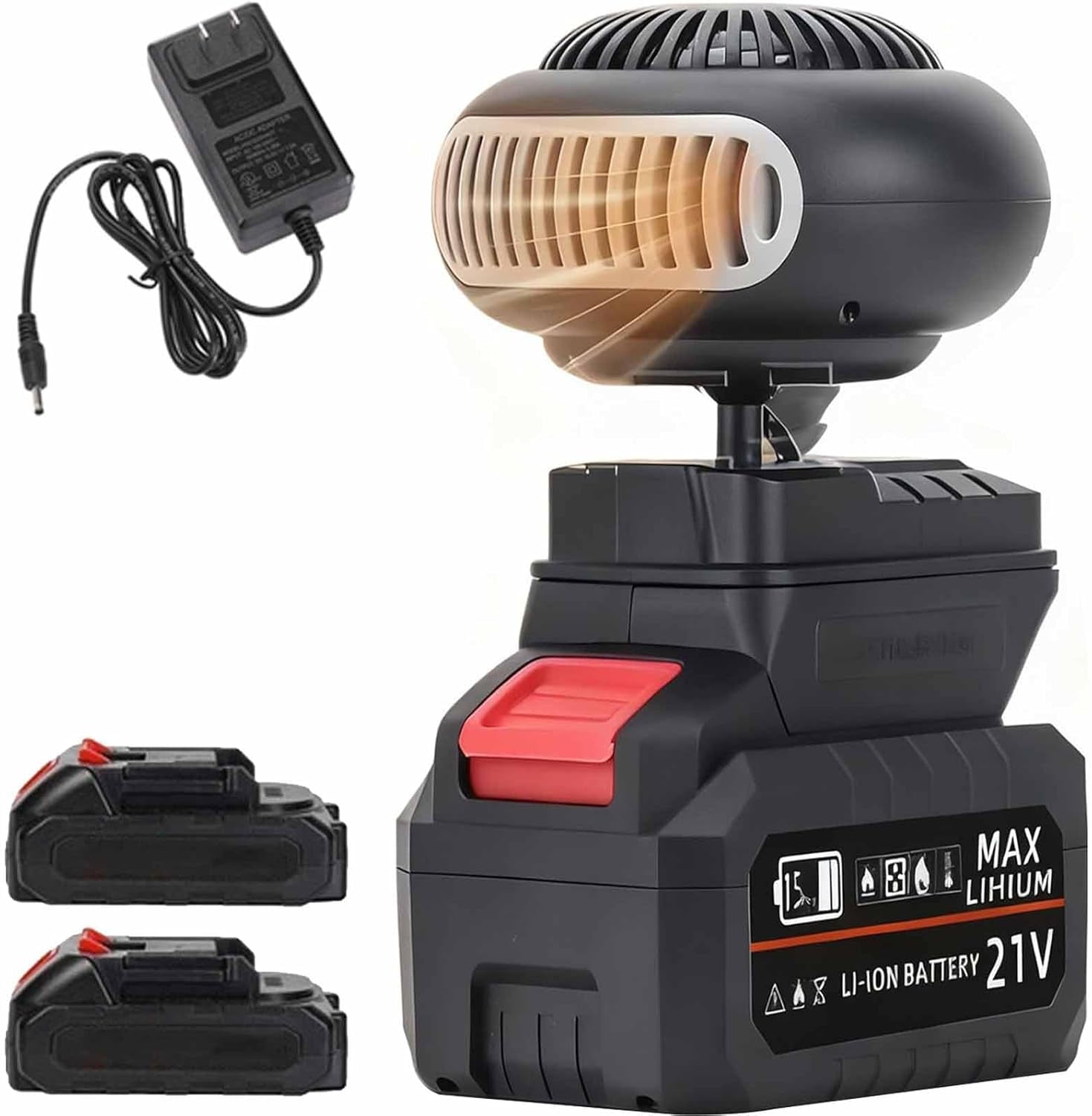 Battery Powered Heater, 2026 New Portable Heater Runs on Batteries ...