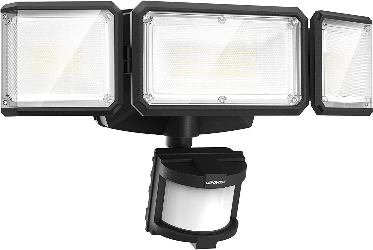 Battery Powered LED Flood Light Outdoor,1500LM Motion Sensor Security ...