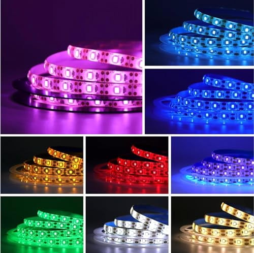 Battery Powered LED Strip Light 2835 SMD 5V DC 60LED/M Flex LED Tape ...