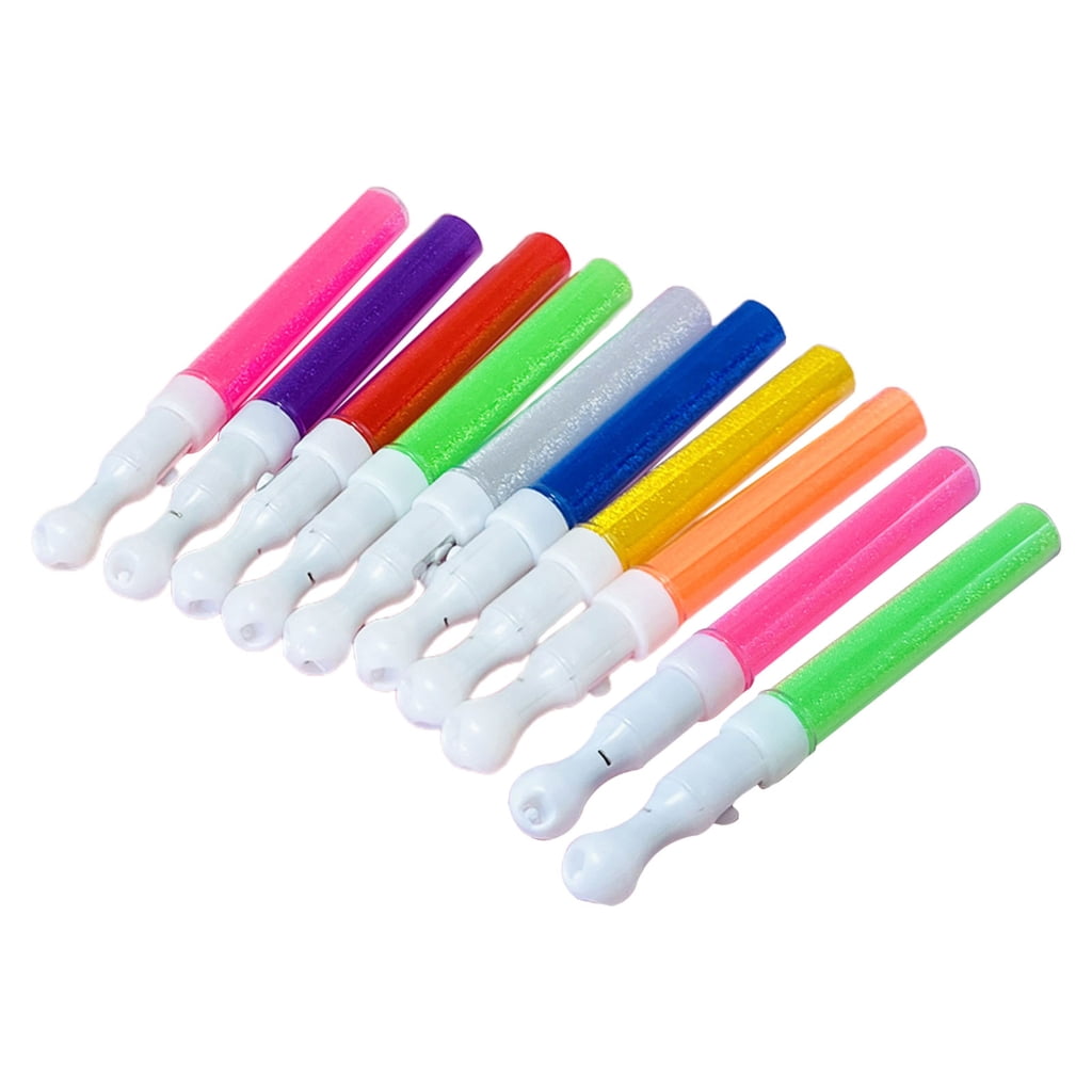 Battery-Powered Light Stick Colors Change LED Glow Stick Wedding Party ...