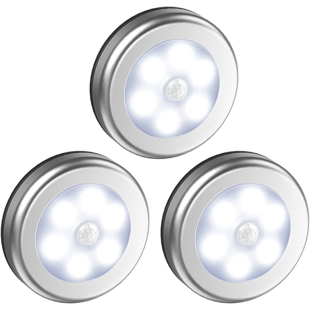 Battery-Powered Motion Sensor Lights, Automatic 3M Activation Indoor ...