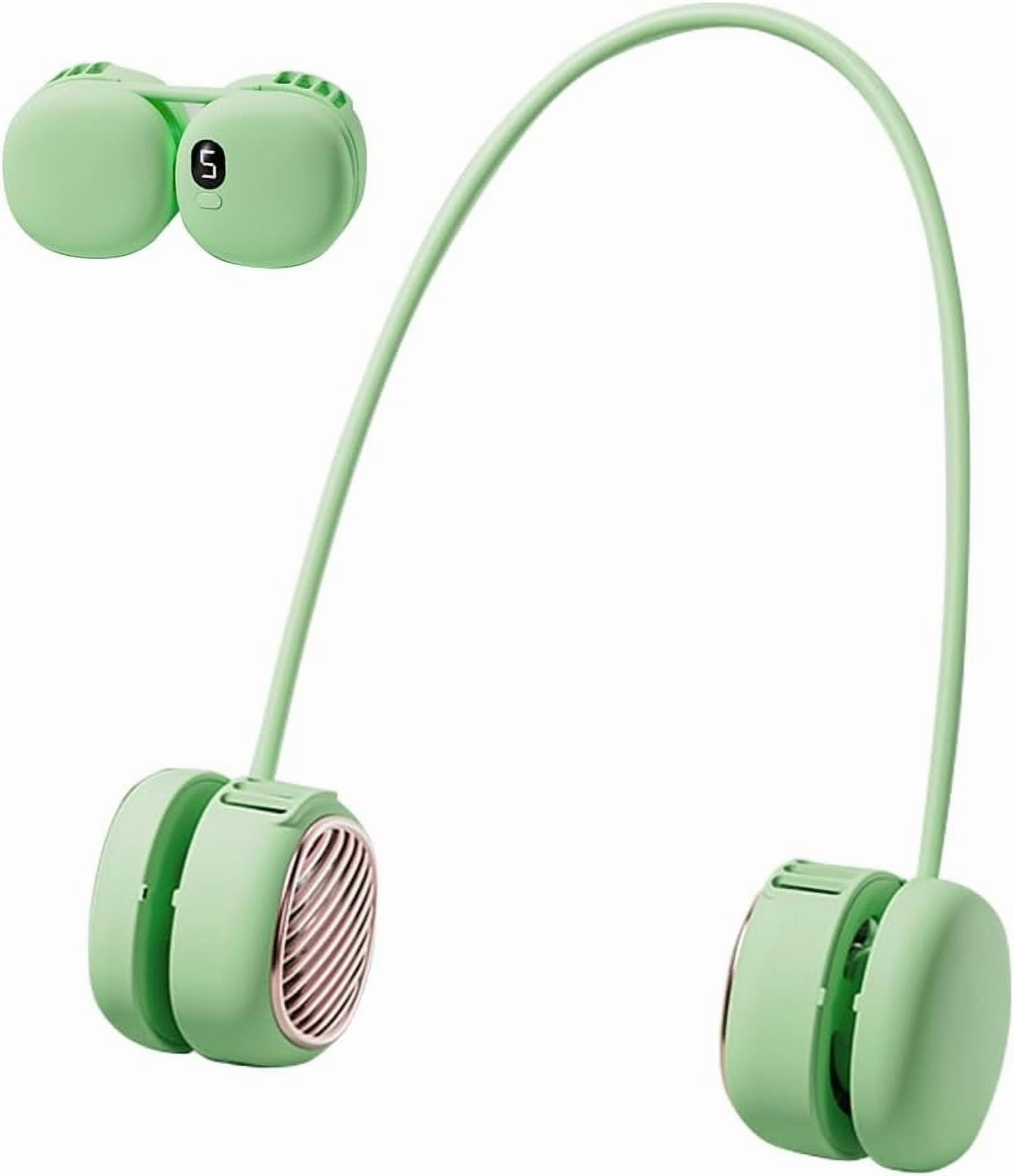 Battery Powered Neck Fan That Blows Cold Air - Portable Hands-Free ...