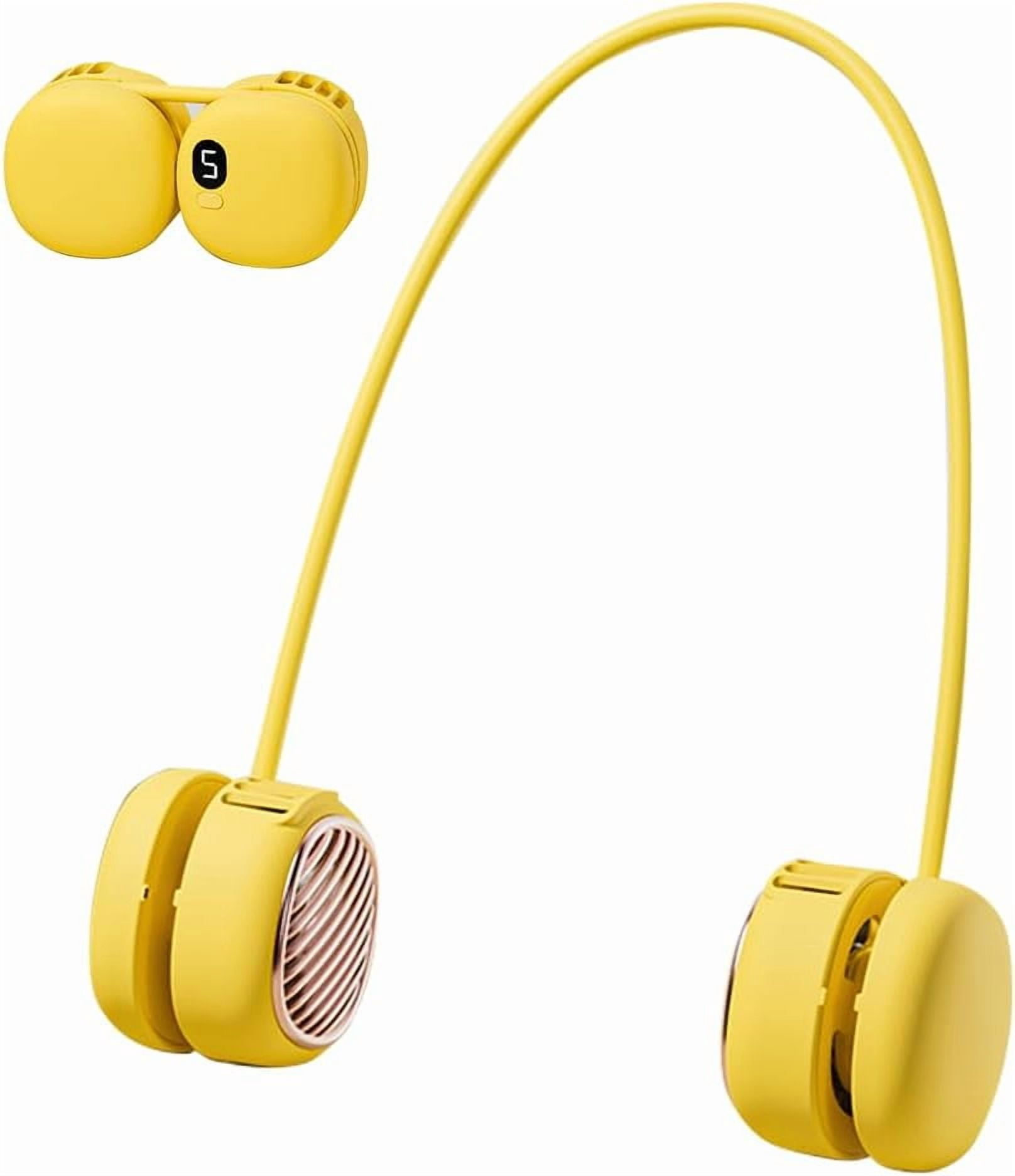 Battery Powered Neck Fan That Blows Cold Air - Portable Hands-Free ...