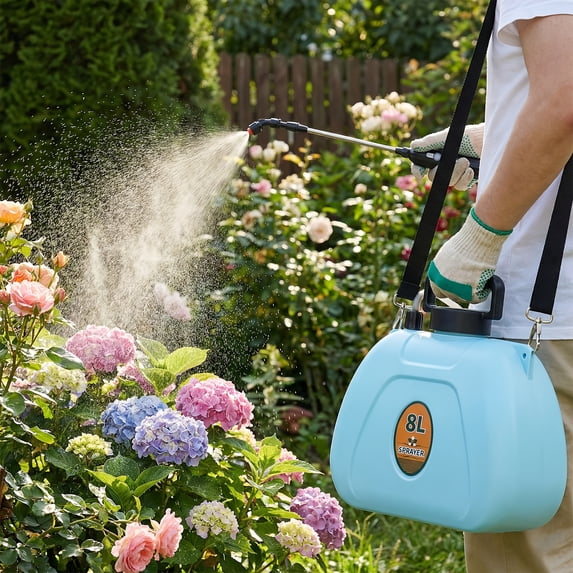 Battery Powered Sprayer 2 Gallon, 2025 Upgrade Electric Sprayer with 2 ...