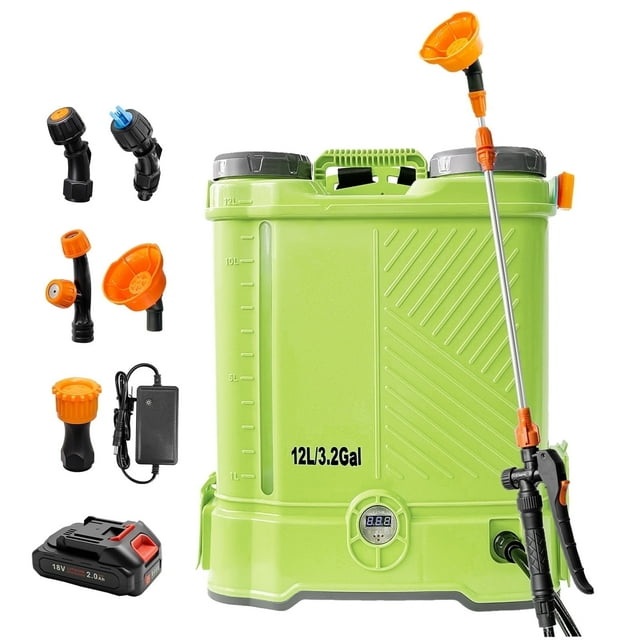 SideKing Backpack Sprayer Battery Powered 3.17 Gal, 18 V Powered ...