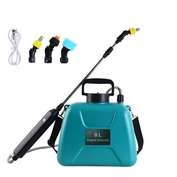 Battery Powered Sprayer 8L, Upgrade Electric Sprayer with 3 Mist ...