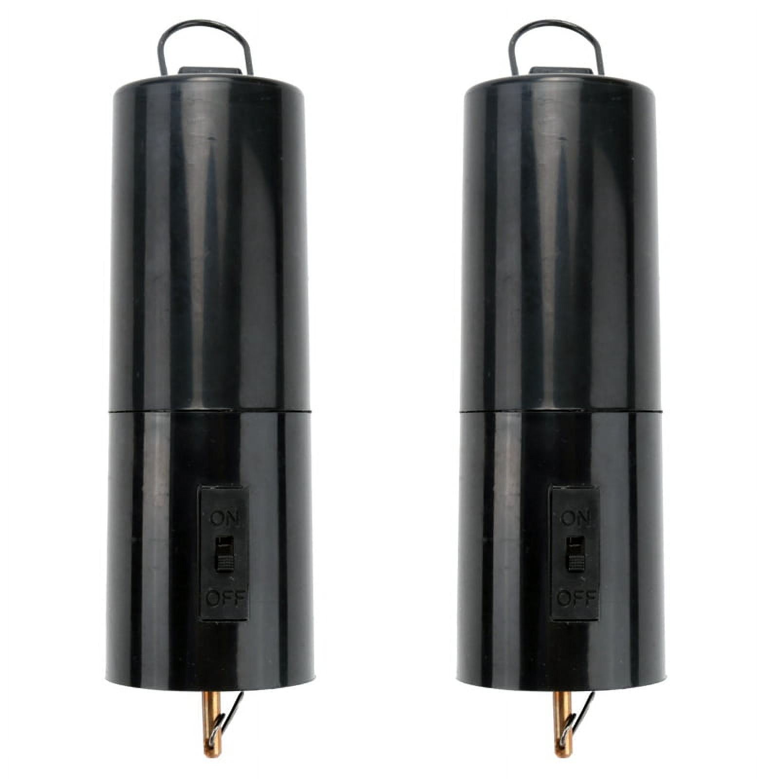 Battery Powered Wind Spinner Black Rotate Motor for Hanging Wind Chime ...