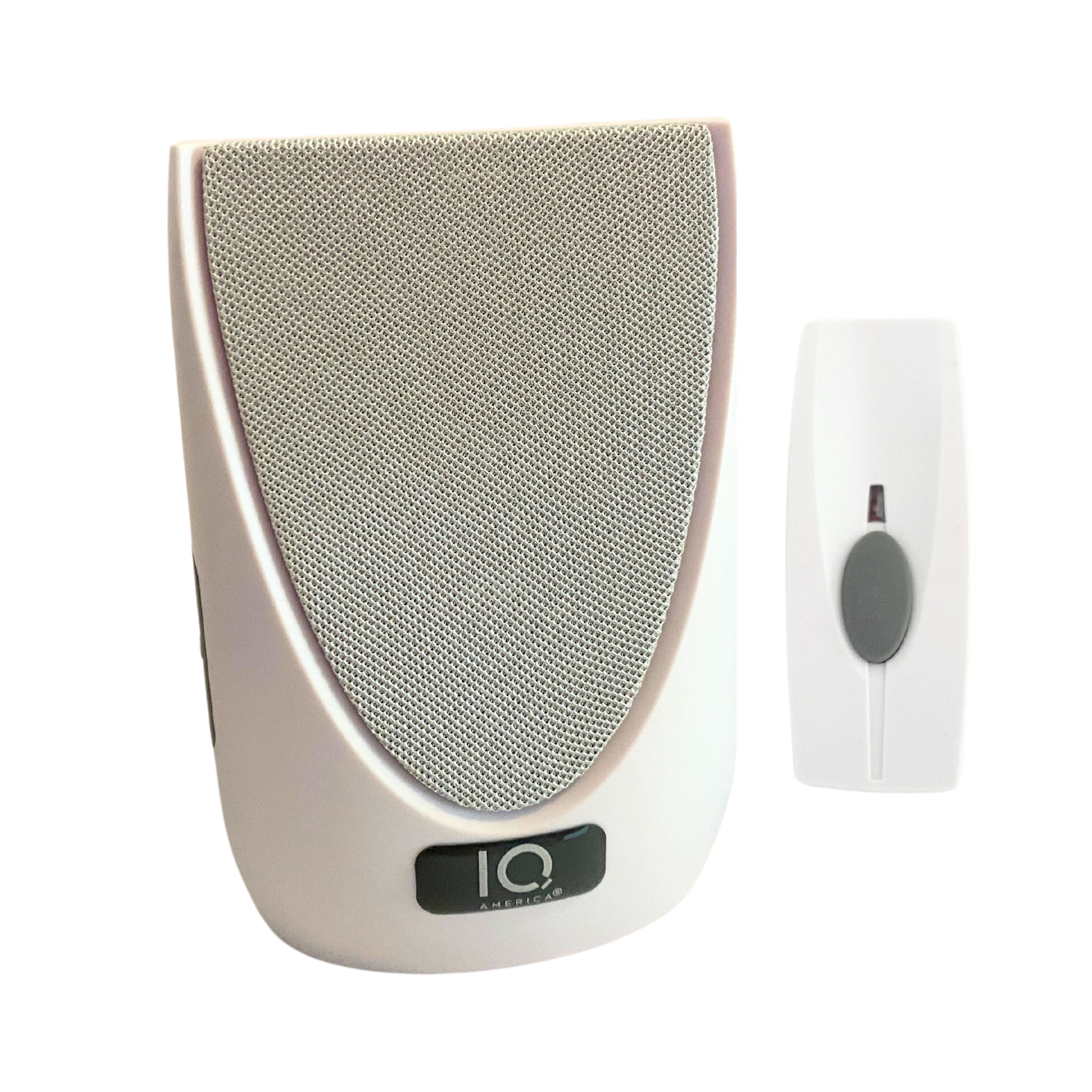 Battery Powered Wireless Portable Door Bell Chime Kit, 6 Chime Tones, 4 ...