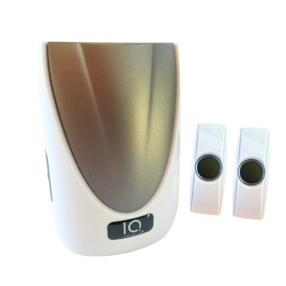 Battery Powered Wireless Portable Door Bell Chime Kit, 6 Chime Tones, 4 ...