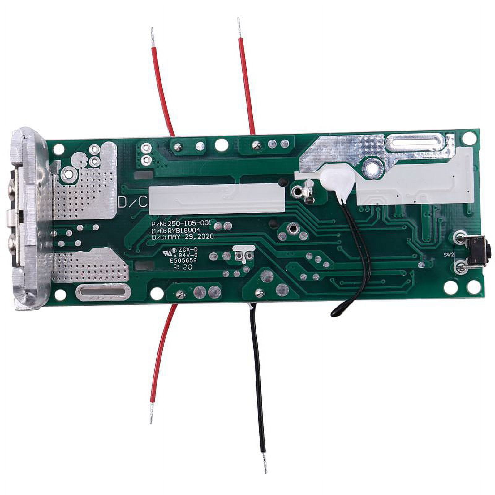 Battery Protection Board PCB for 20V P108 RB18L40 Power Tools - Walmart.com