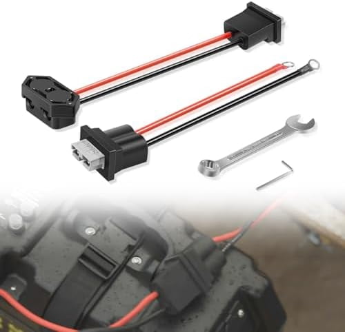 Battery Quick Connect/Disconnect Connectors Terminals for Newport NK180 ...