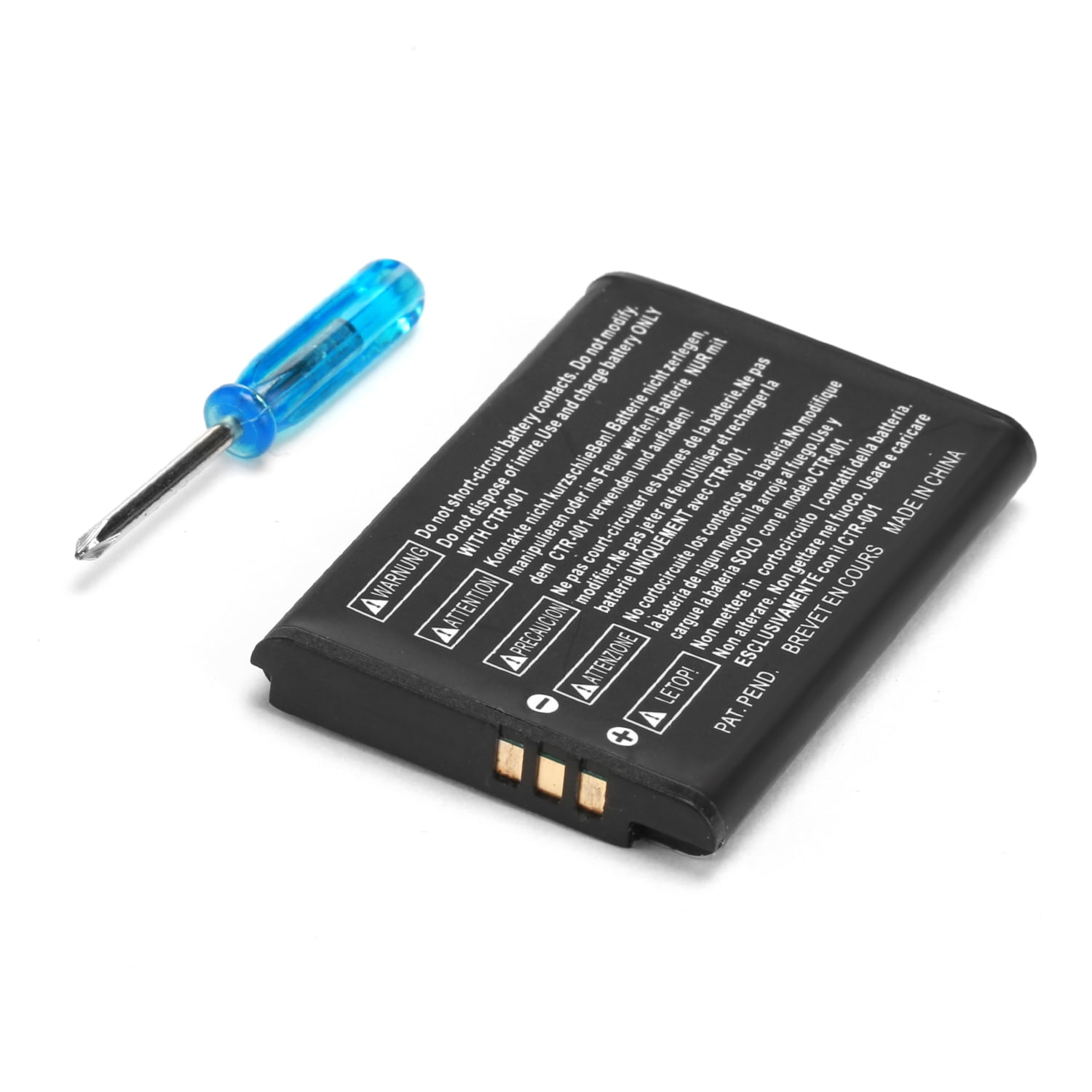 Powerextra 2000 mAh Power Battery with Mini Screwdriver for Nintendo ...