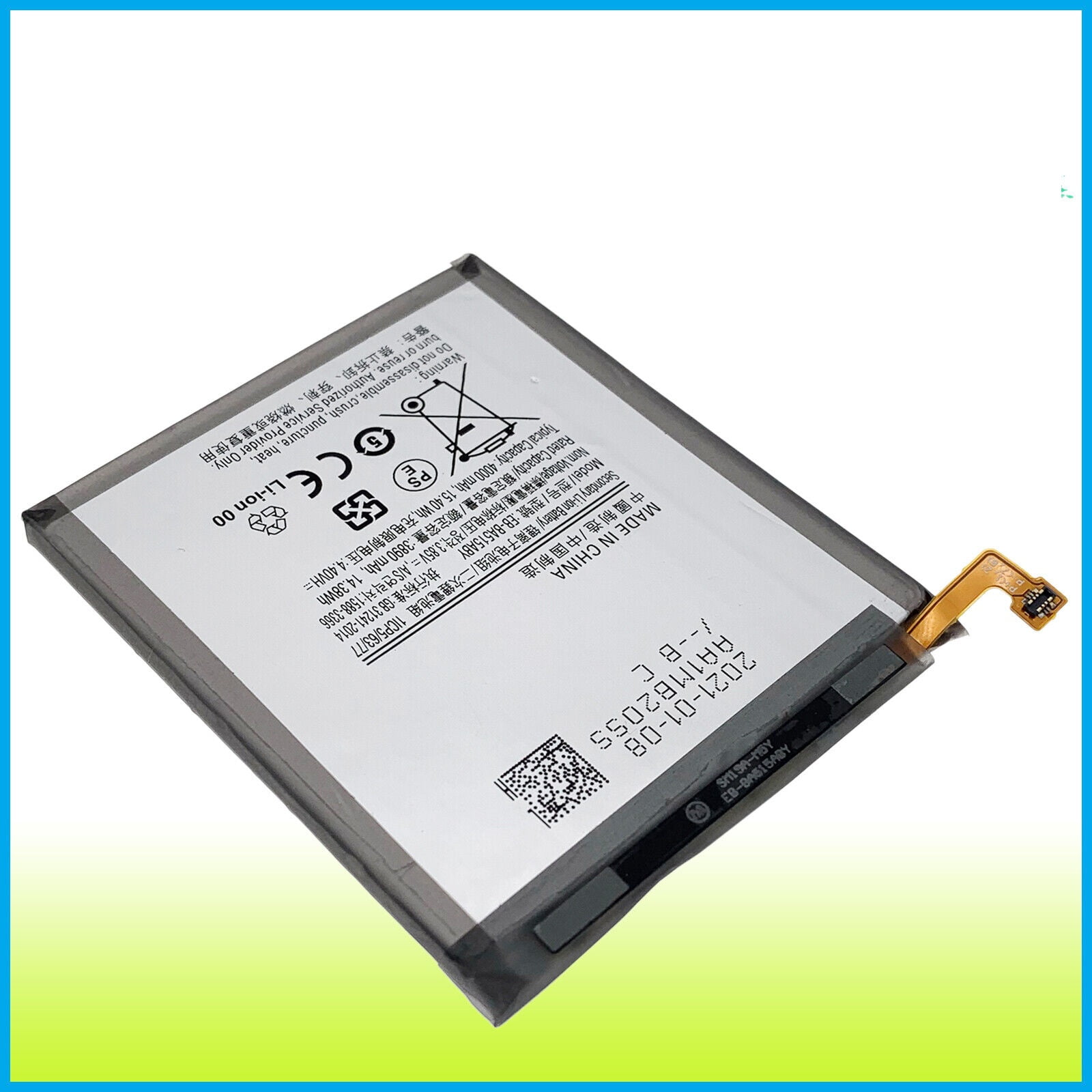 Battery SM- A515 A515N SM-A515U EB-BA515ABY 4000mAh For Samsung Galaxy ...