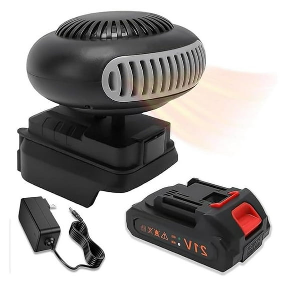 Battery Space Heater, Portable Car Heater, Window Defogger for Auto ...