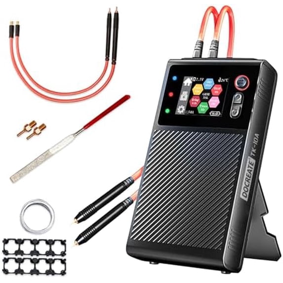 Battery Spot Welder, 8000mah Portable Handheld Spot Welder with LCD ...
