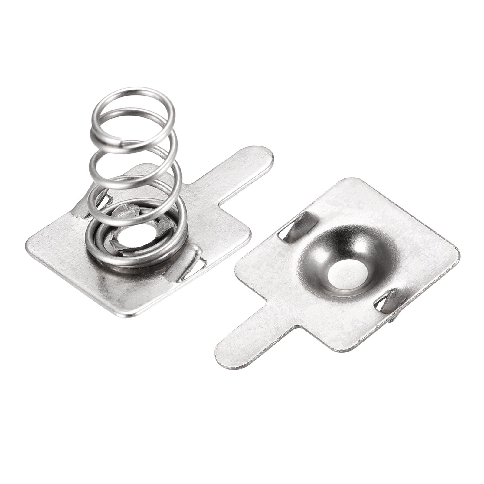 Battery Spring Plate AA Battery Contact Nickel Plate 10mmx10mm for DIY ...