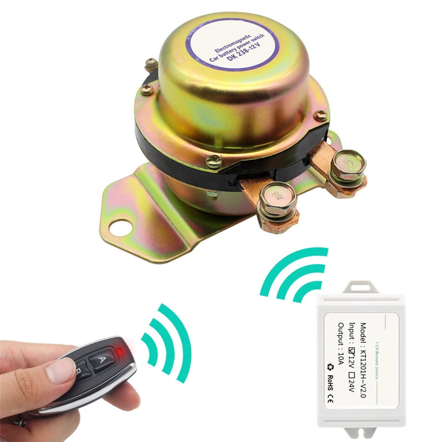 Battery Switch Disconnect Latch Relay Solenoid Valve Terminal Master ...