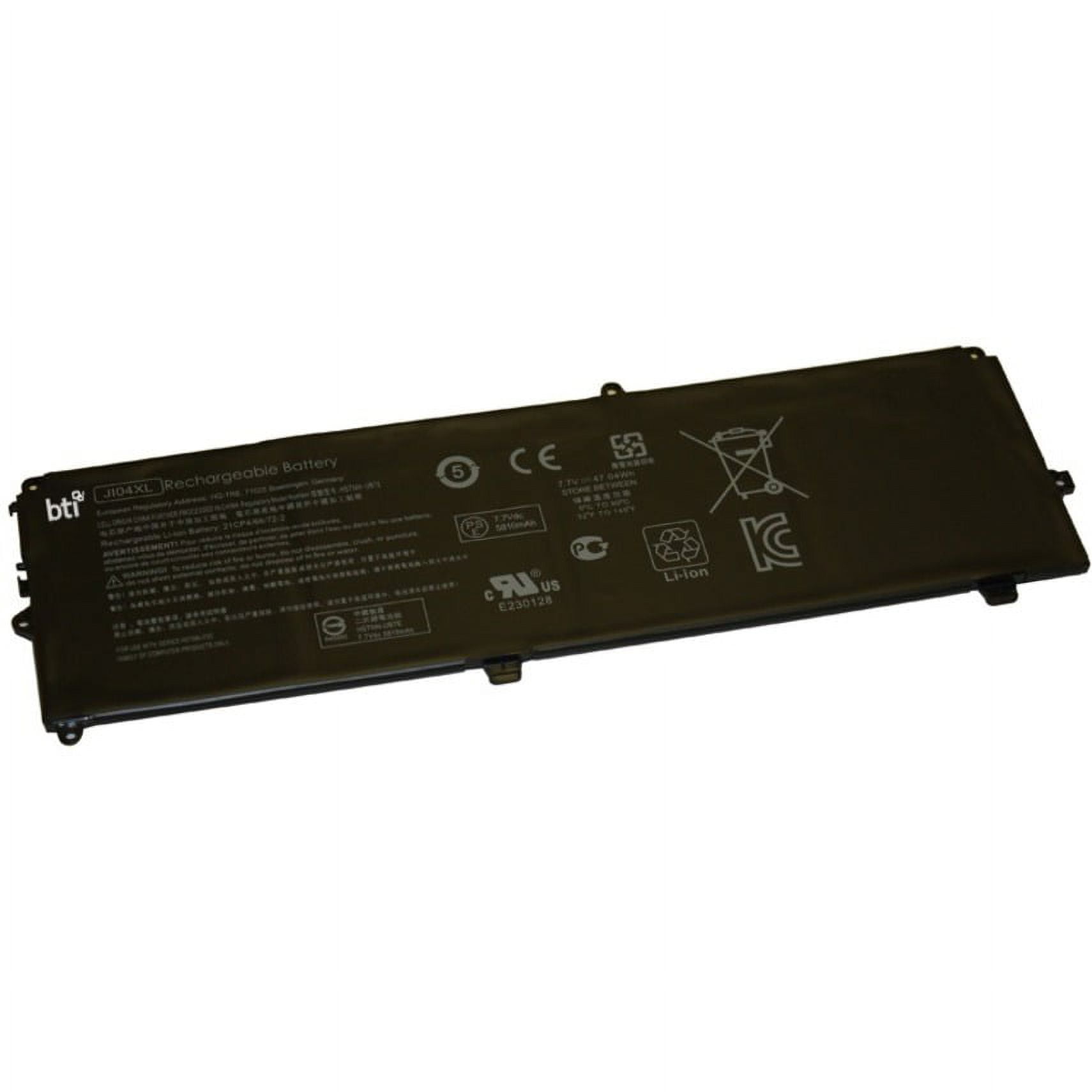 Battery Tech JI04XL-BTI REPLACEMENT LIPOLY NOTEBOOK BATTERY FOR HP ...