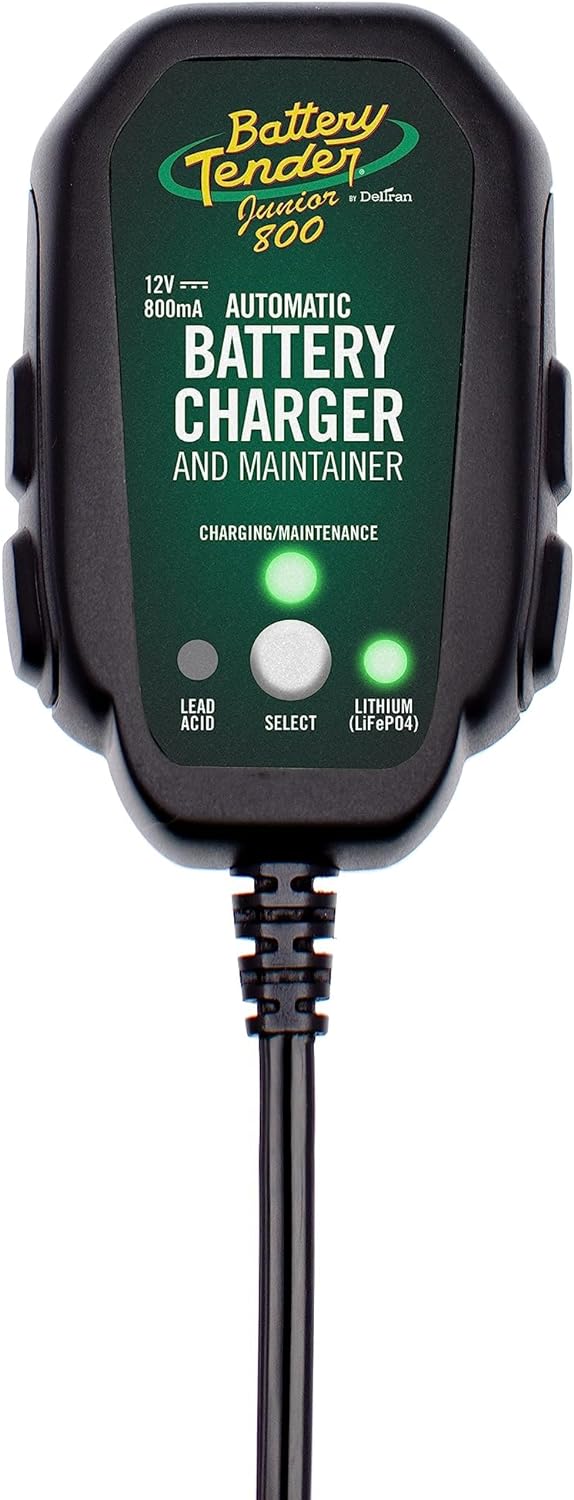 Battery Tender JR High Efficiency 800mA Battery Charger. - Walmart.com