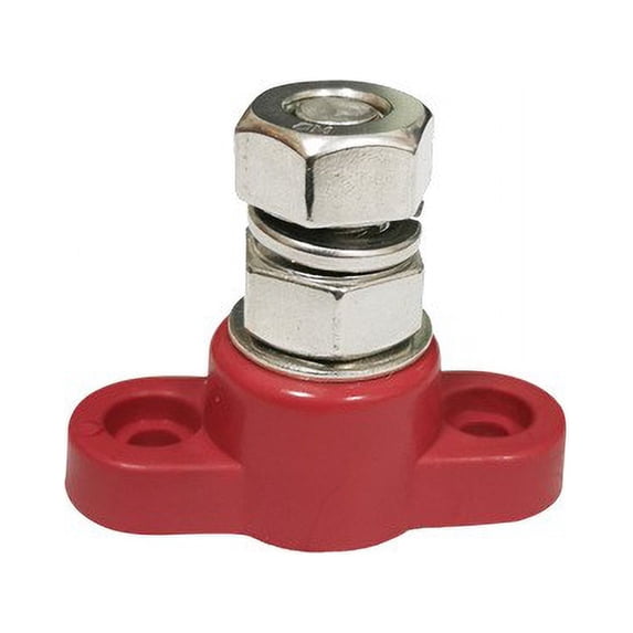 Battery terminal block 12V 24V safety red and black power stud battery ...