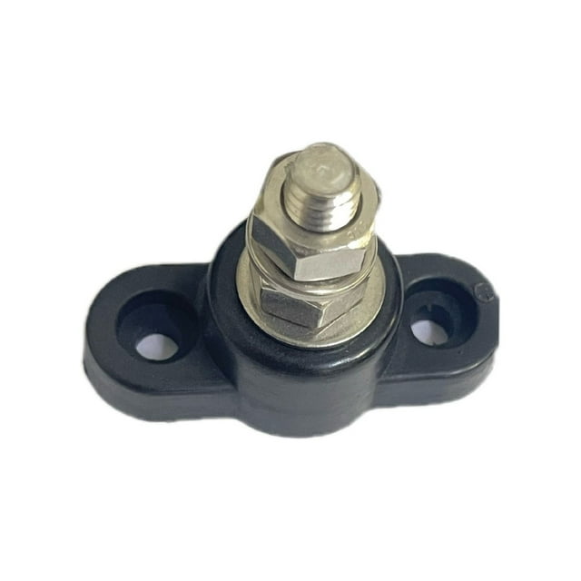 Battery terminal block 12V 24V safety red and black power stud battery terminal - Walmart.com