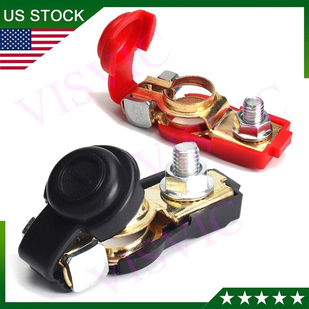 Battery Terminal Car Vehicle Quick Connector Cable Clamp Clips Auto ...