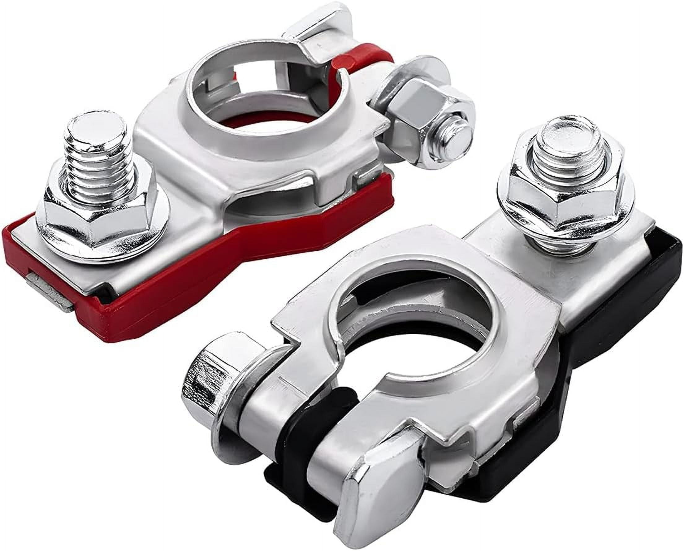 Battery Terminal Connector, Top Post Battery Cable Terminal Clamp Set ...