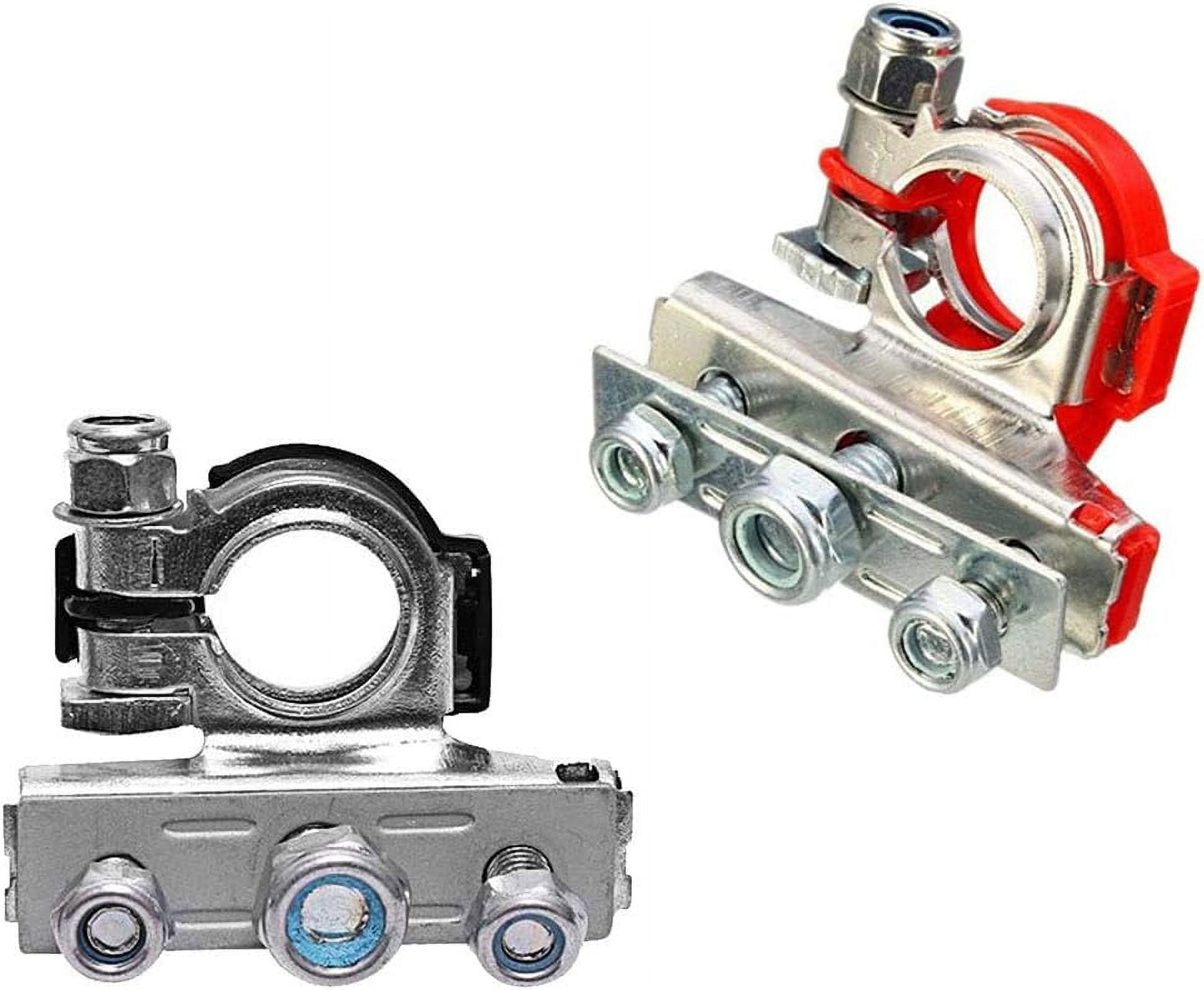Battery Terminal Connectors, Universal, Positive/Negative, 4 Pcs ...
