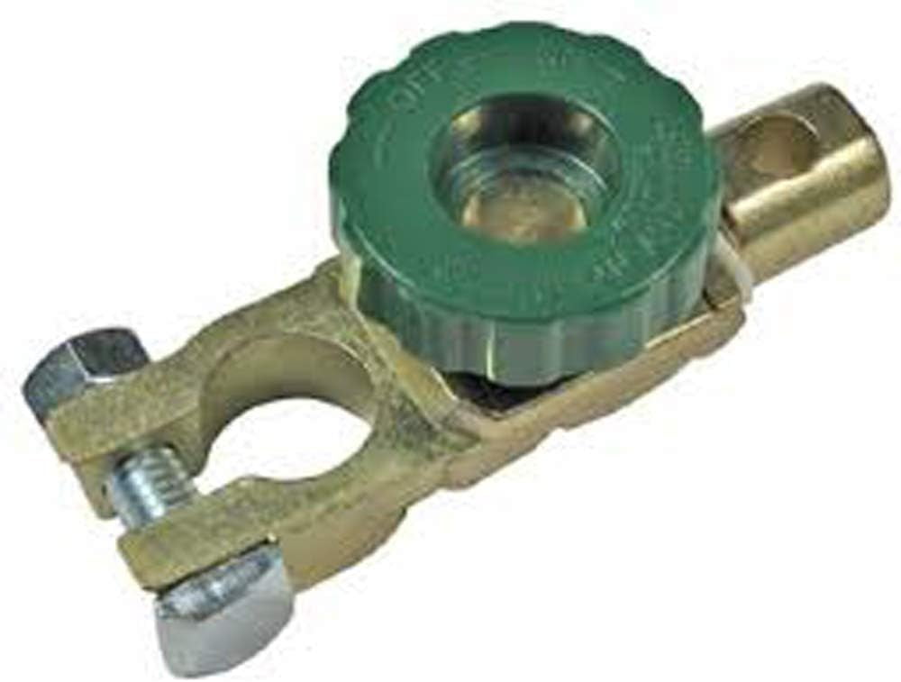 Battery Terminal Master Disconnect with Green Knob 12V Or 24V Car Truck ...