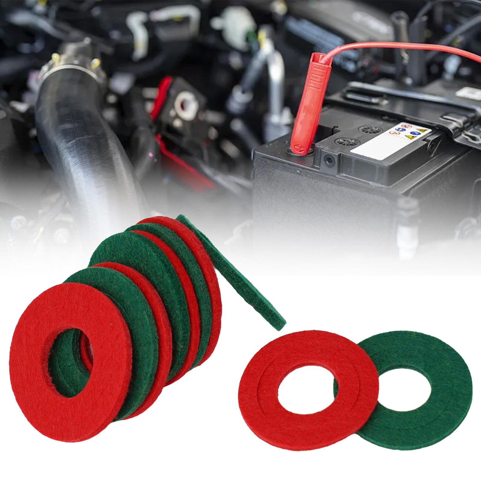 Battery Terminal Protector Anti Corrosion Auto Car BC2127 Pad Gasket ...