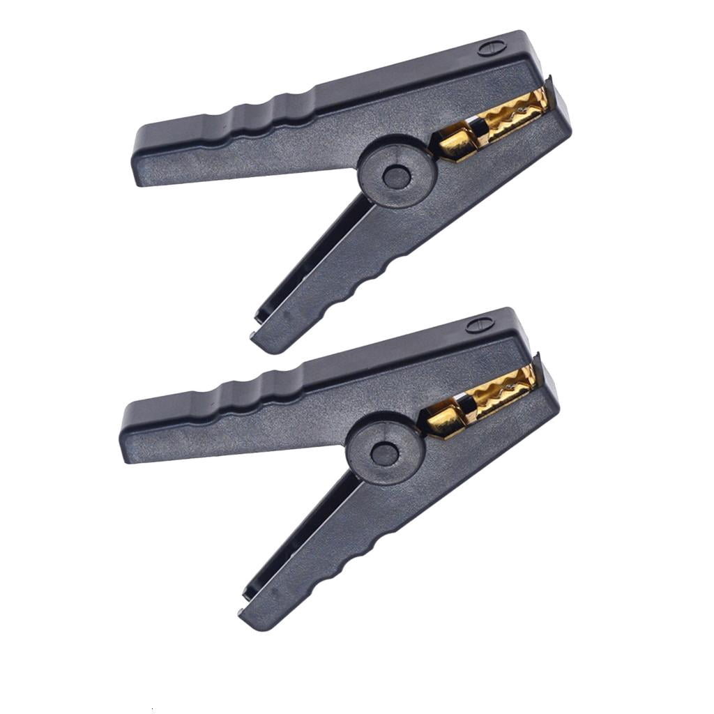 Battery Terminals Clamps Alligator Clip Insulated Clamps Secure ...