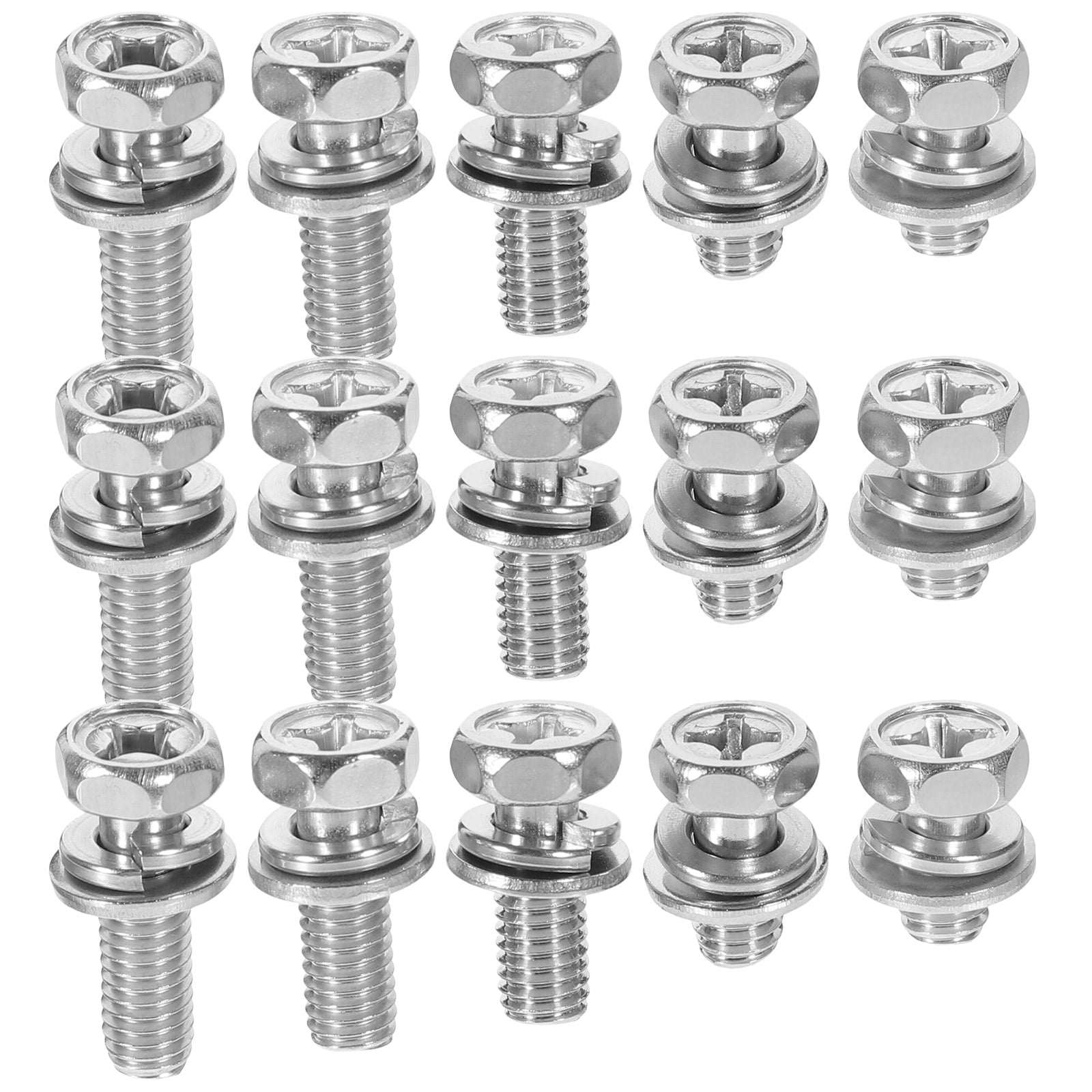 Battery Terminals Nut Assortment Practical Stainless Bolts and Nuts Kit ...