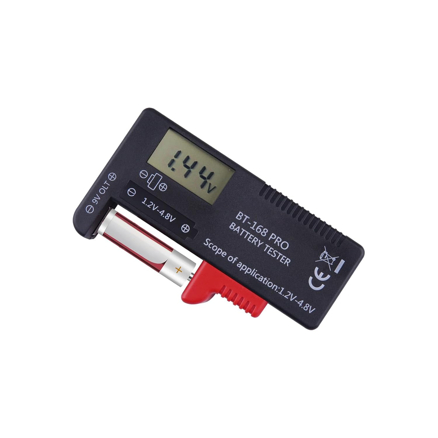 Battery Tester Checker, Digital Display Battery Checker Tester for AA ...