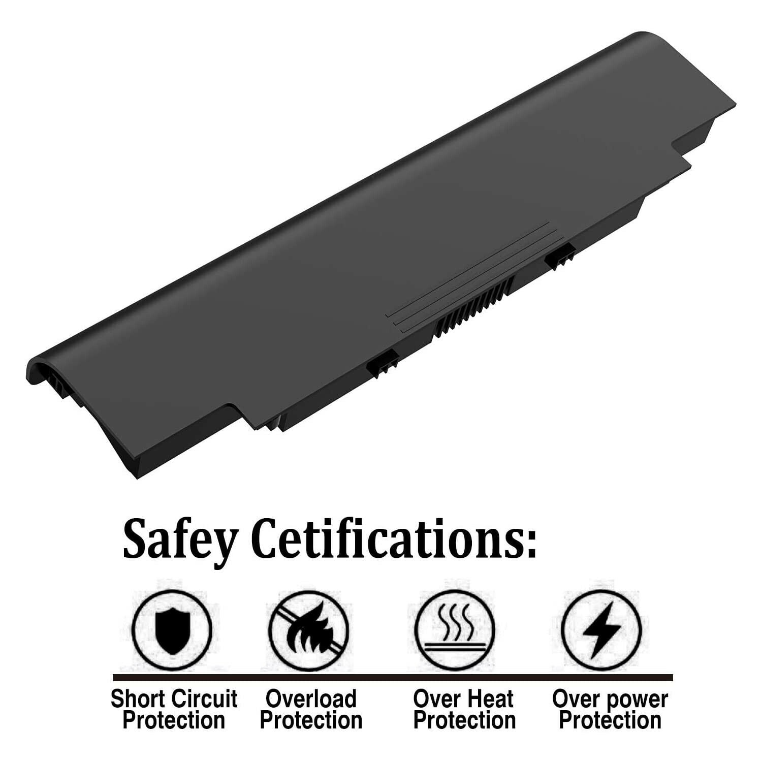 Battery Type J1KND 11.1V 48Wh Laptop For Dell M3010 N4110 N5110 N7110 ...