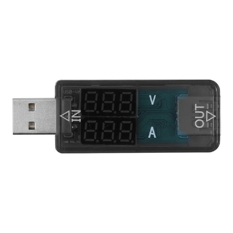 Battery Voltmeter Ammeter Charger Doctor USB Digital Multimeter DC3.2 ...
