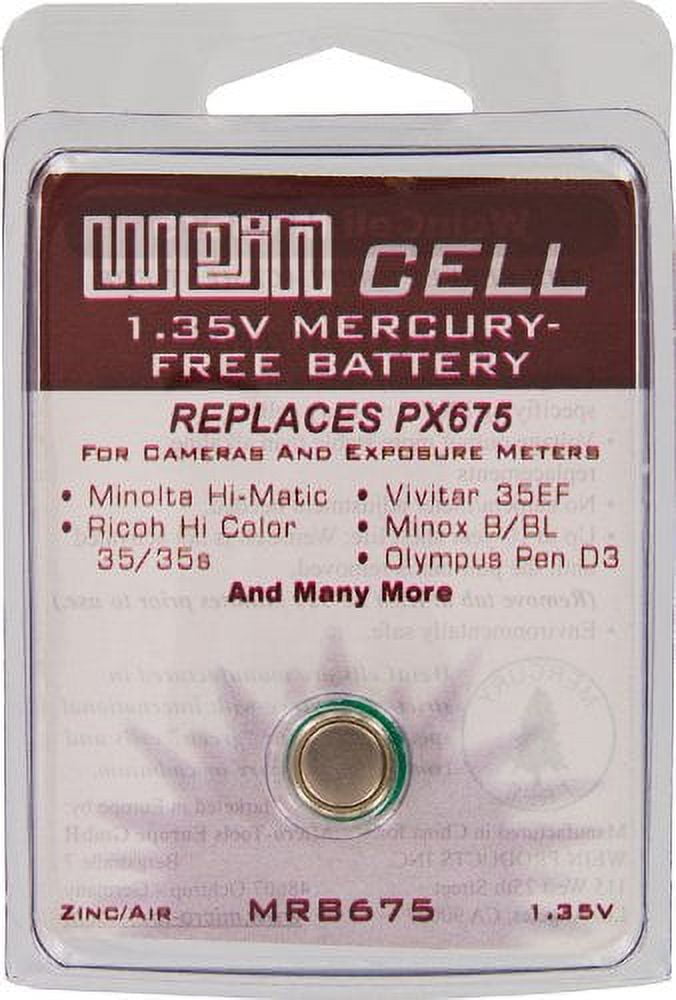 Battery, WEIN Cell PX675 Replacement Box of 12 - Walmart.com