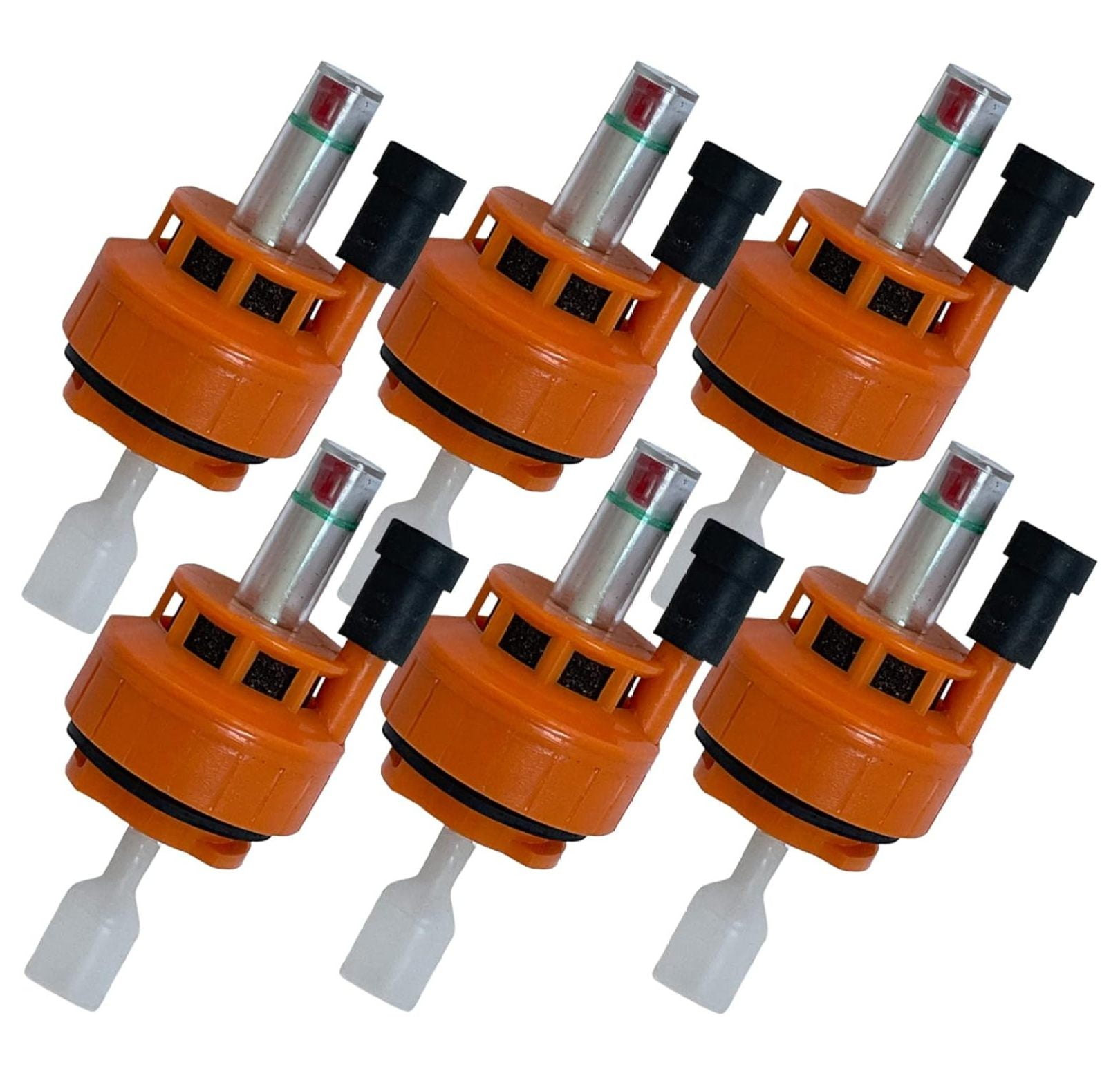 Battery Watering System with Water Level Monitors for Batteries with 1/ ...