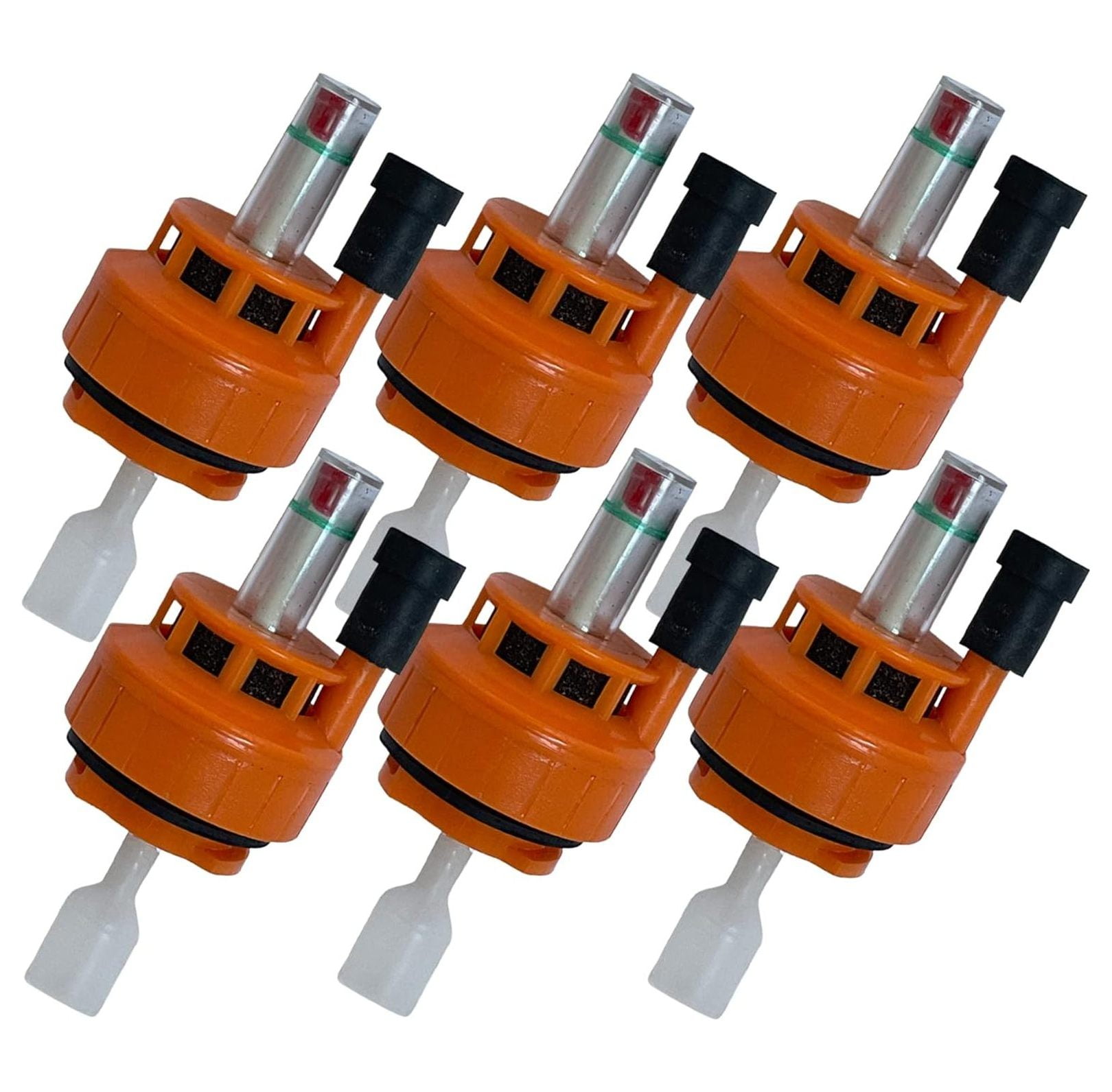 Battery Watering System with Water Level Monitors for Batteries with 1/ ...