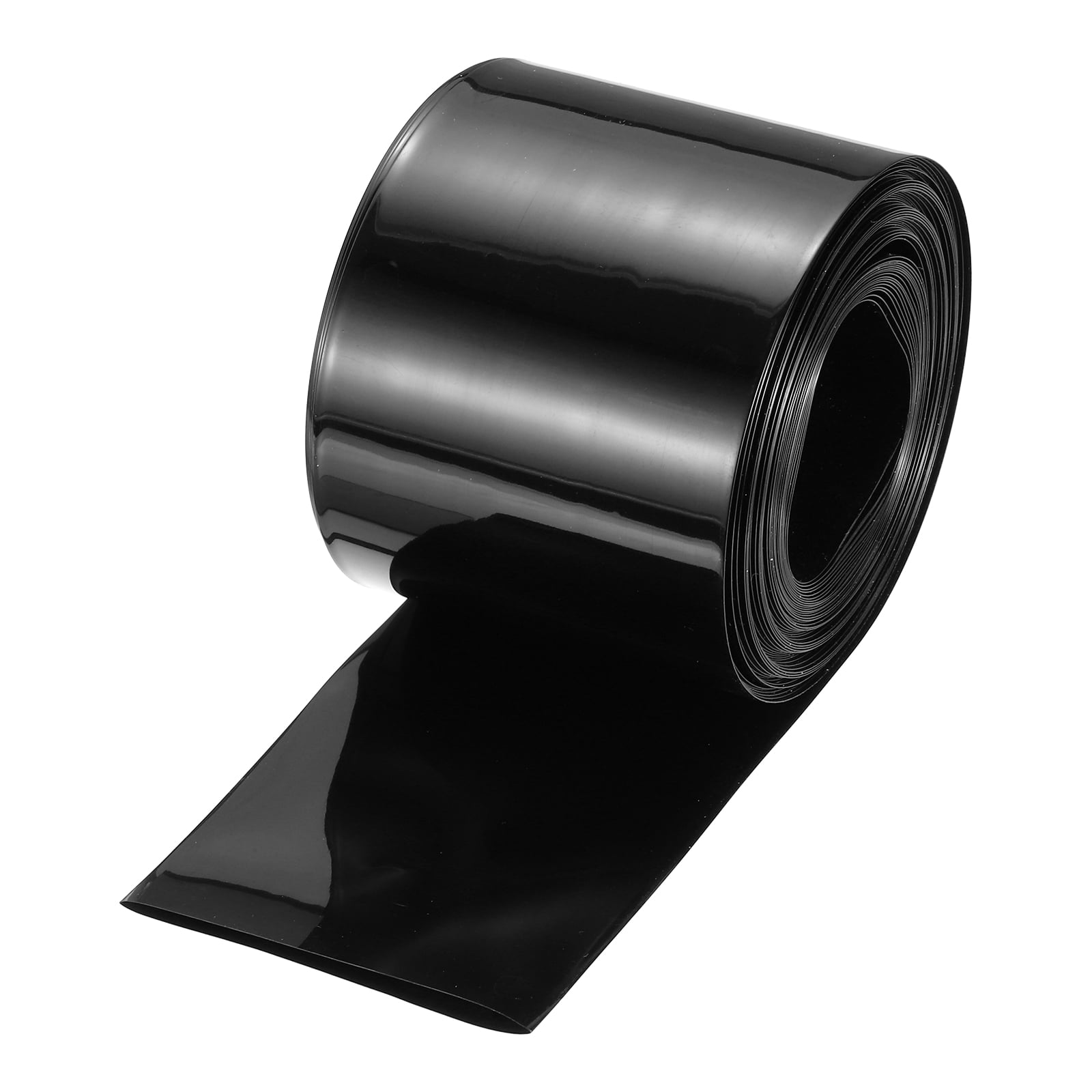 Battery Wrap, 60mm Flat 10m Heat Shrink Tube Wraps Black - Walmart.com