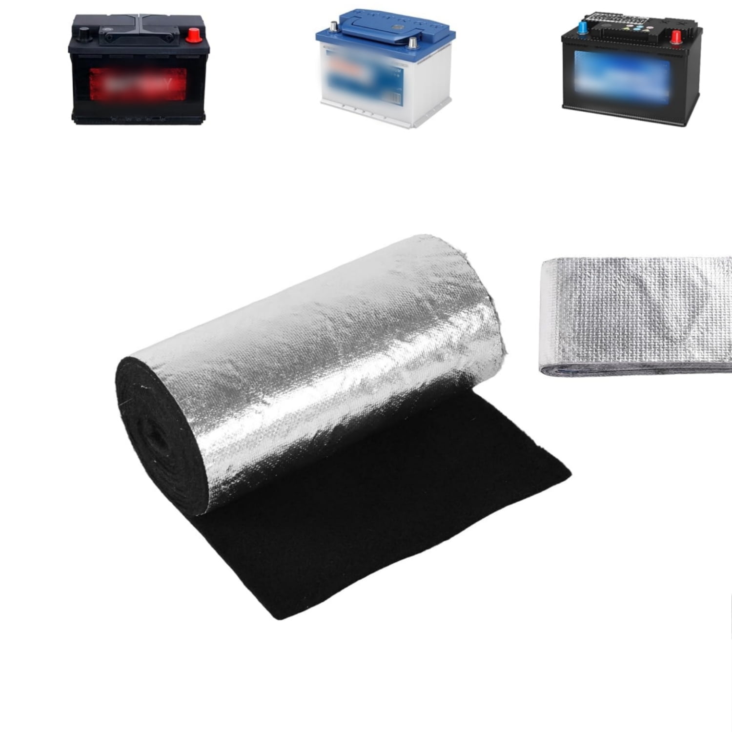 Battery Wrap Blanket 40.16x7.09x0.12In Durable Car Battery Cover Hot ...