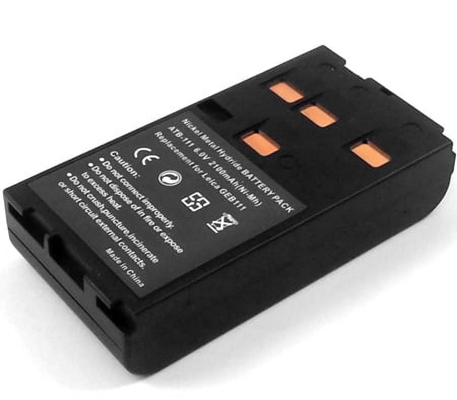 Battery fits Leica GEB111 Duracell dr11 dna03 tps-400 tps-1100 tps-800 ...