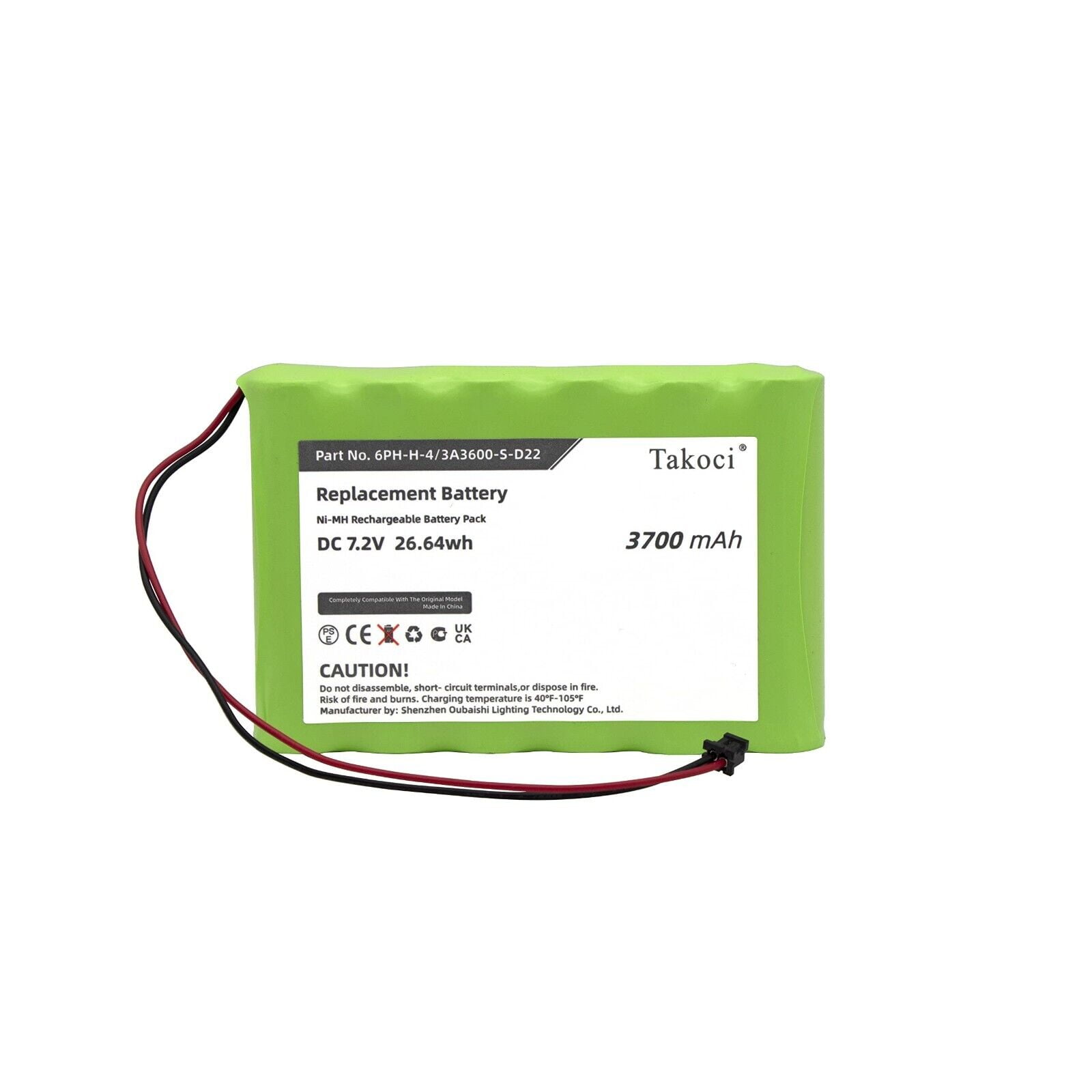 Battery for ADT Impassa wireless alarm systems, Impassa 9057 Wireless ...