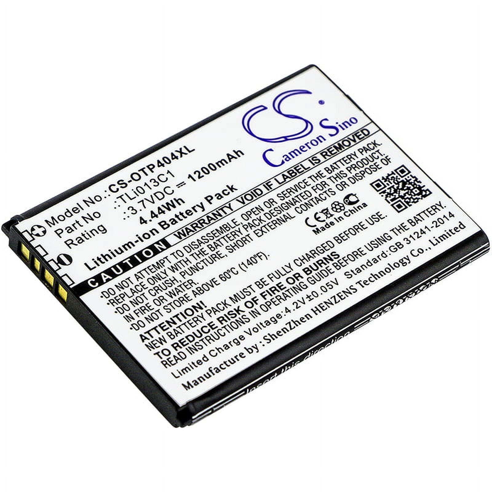 Battery for Alcatel 4052C 4052R Go Flip V One Touch Cingular OT-4044C ...