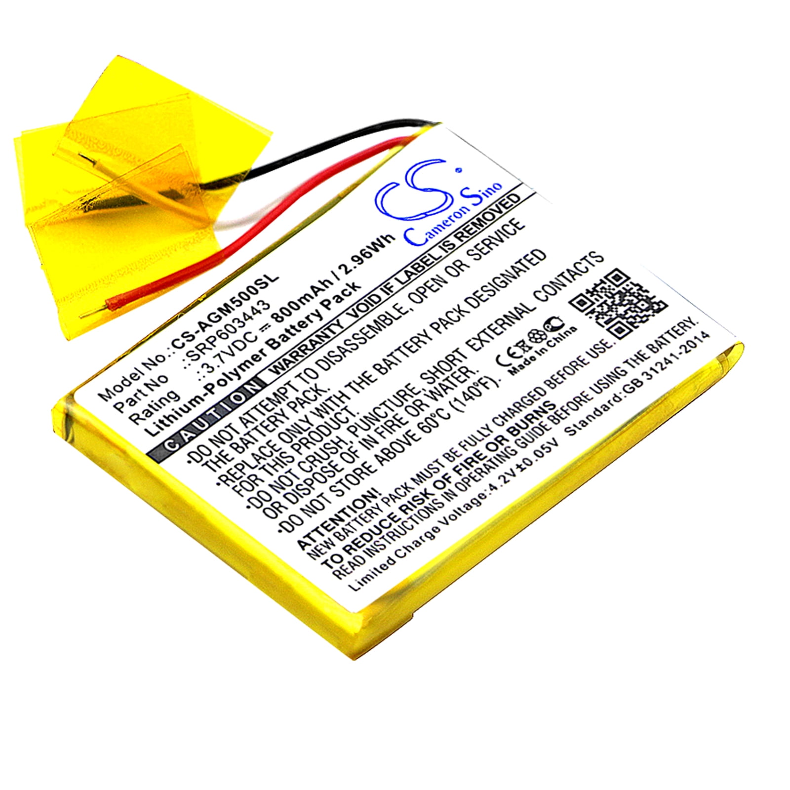 Battery for Astro SRP603443 A50 Gaming Wireless Headset PS4 XBOX NEW ...