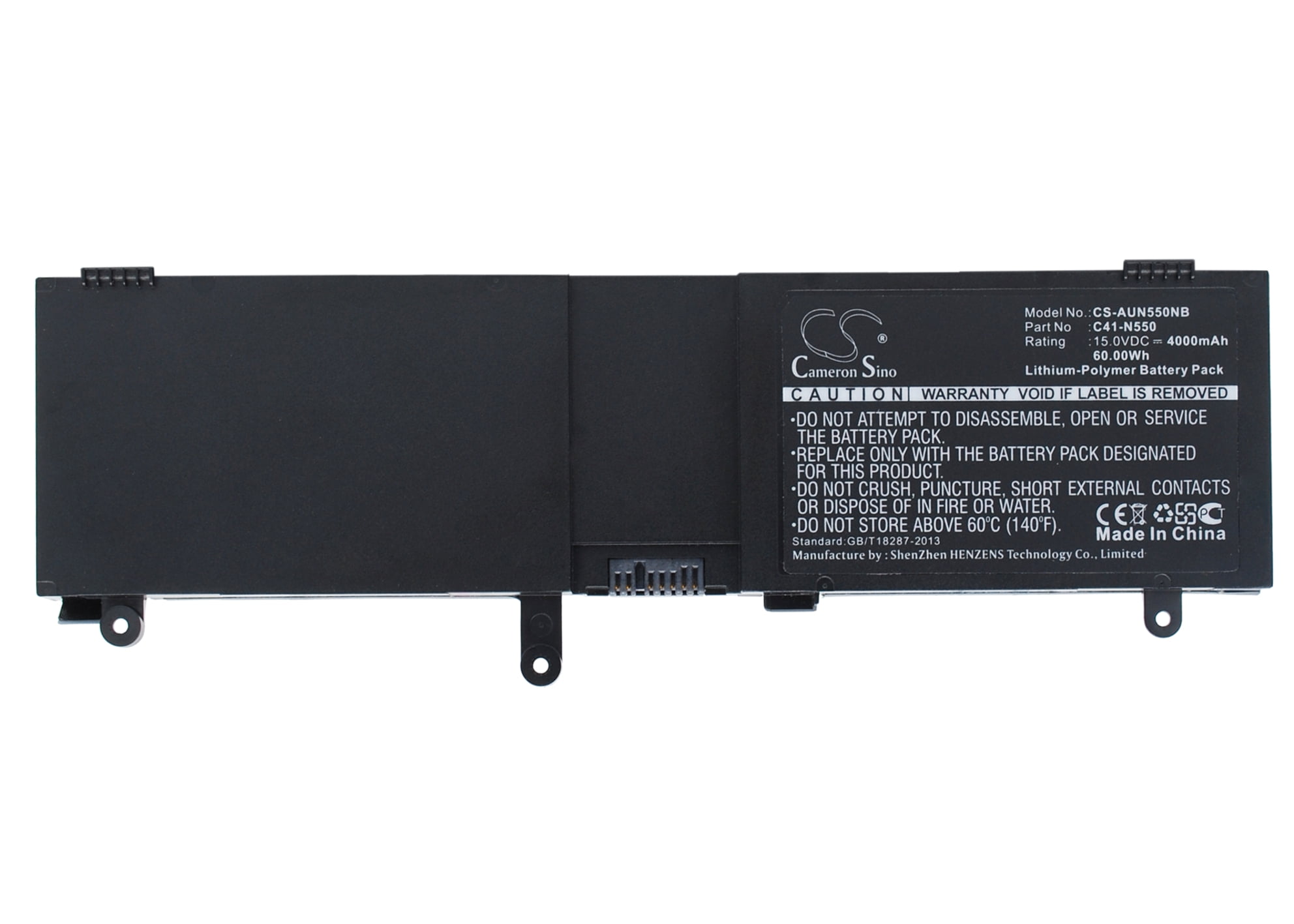 Battery for Asus N550JX G550 G550J G550JK 0B200-00390000 0B200-00390100 ...