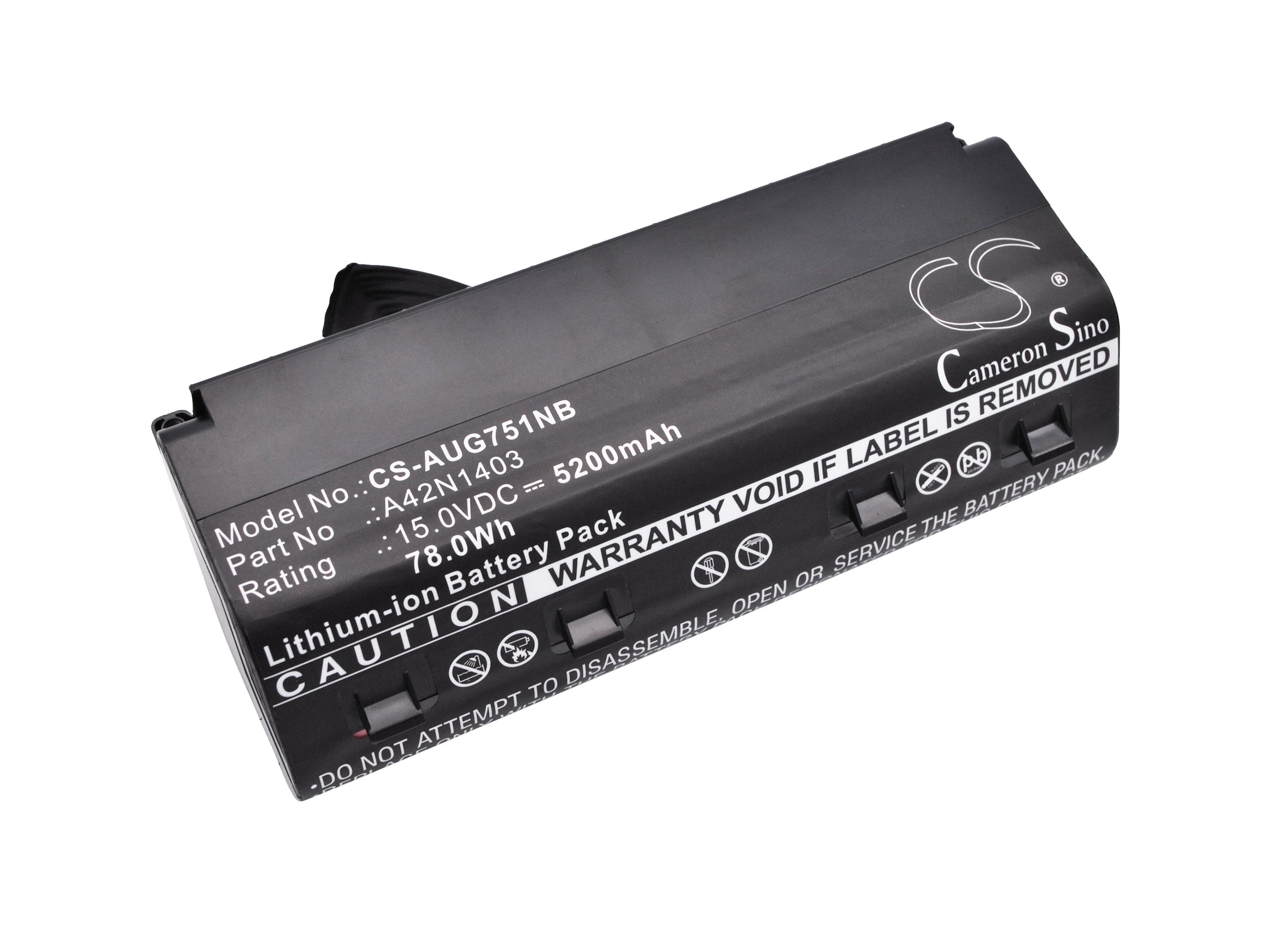 Battery for Asus ROG G751 G751J GFX71 0B110-00290000M A42LM93 A42LM9H ...