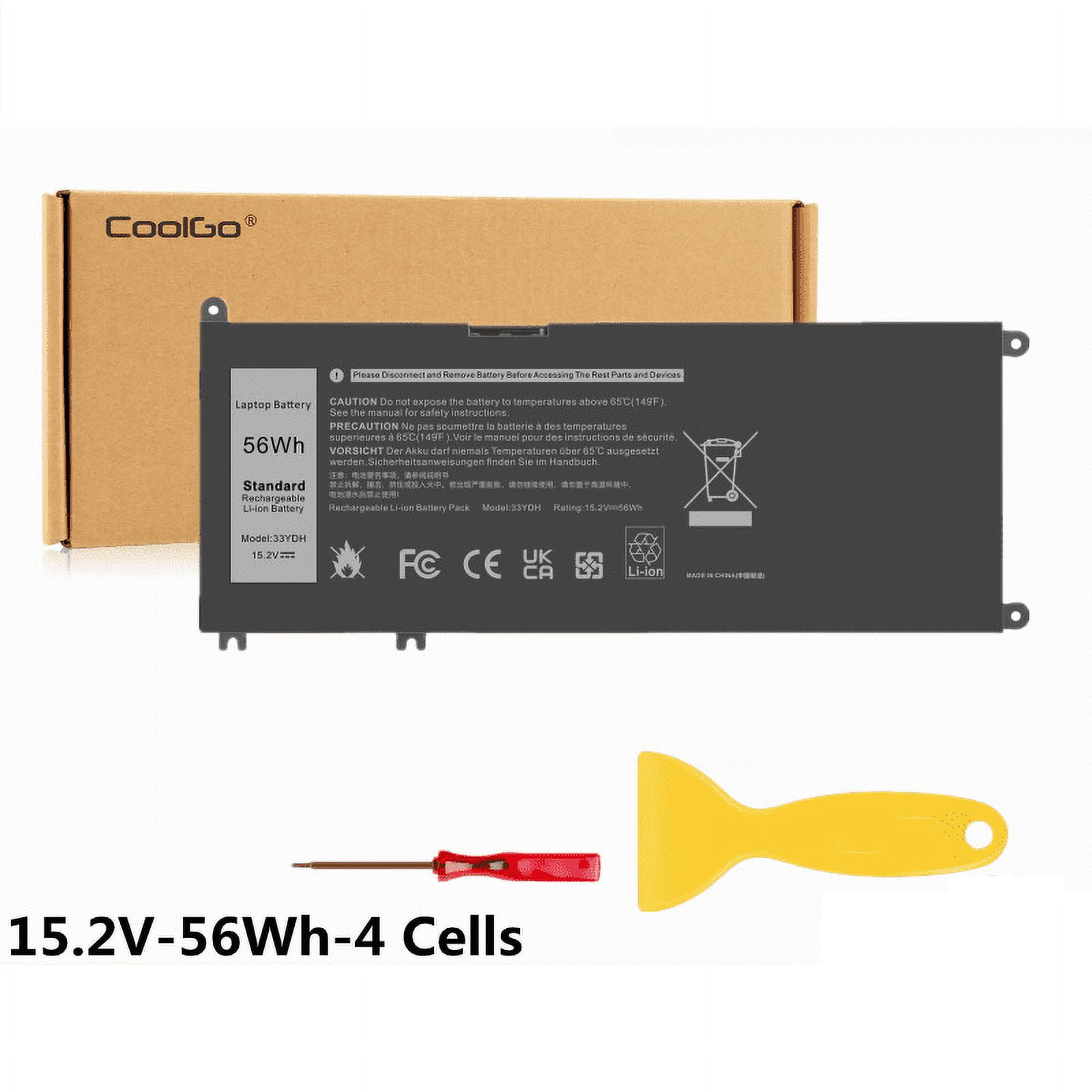 Battery for Dell G7 15 7588 Series 56Wh - Walmart.com