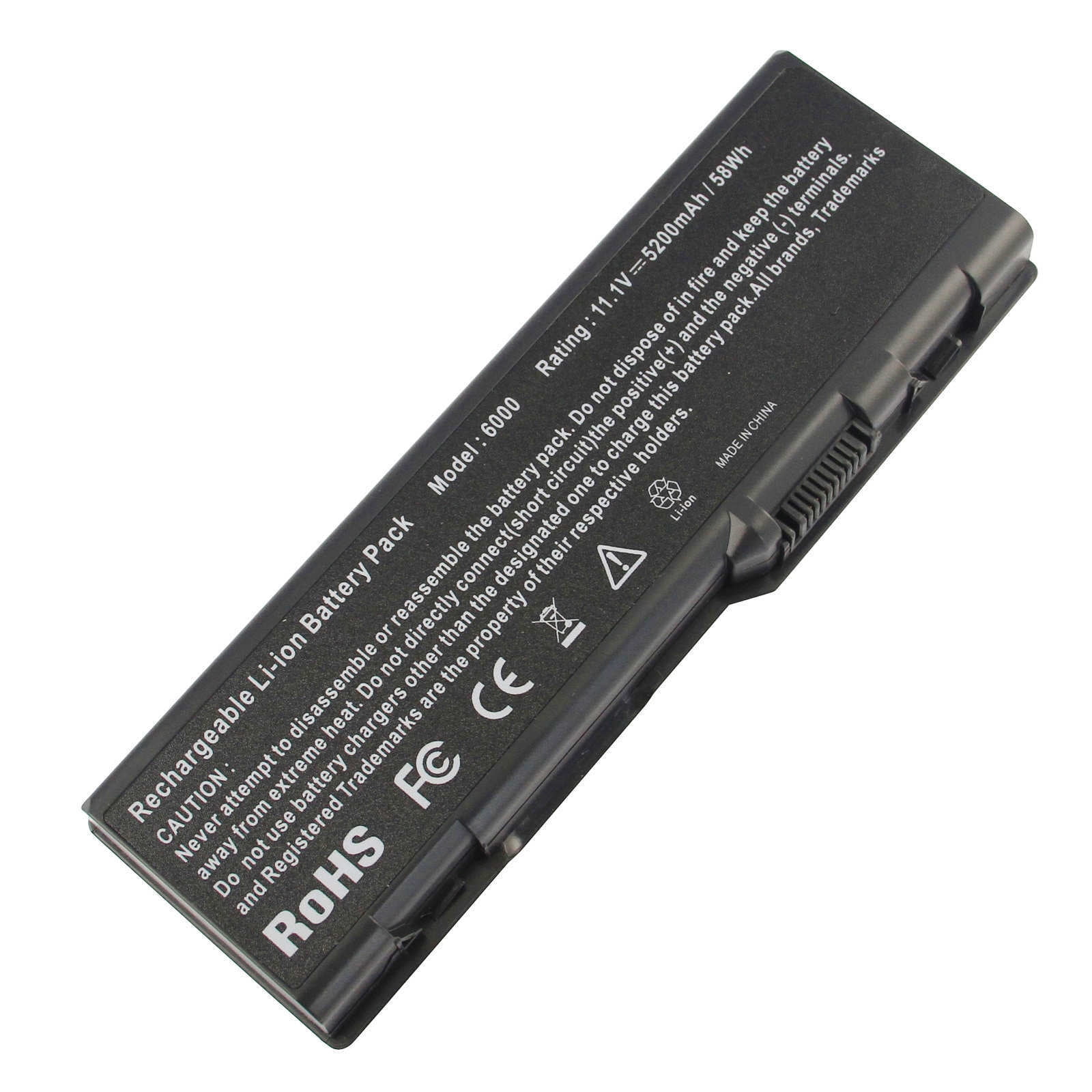 Battery for Dell Inspiron 6000 9200 9300 9400 XPS M170 E1705 U4873 ...