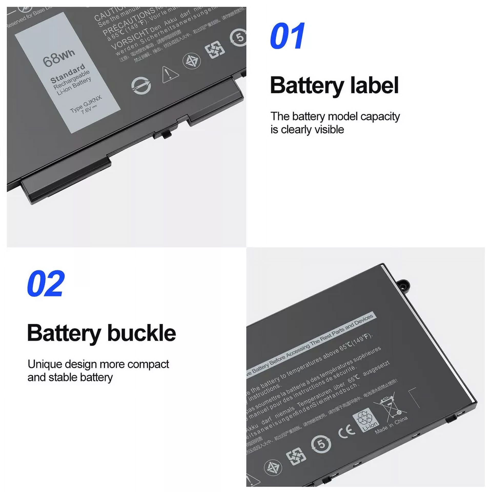 Battery for Dell Latitude 5490 SERIES - Walmart.com