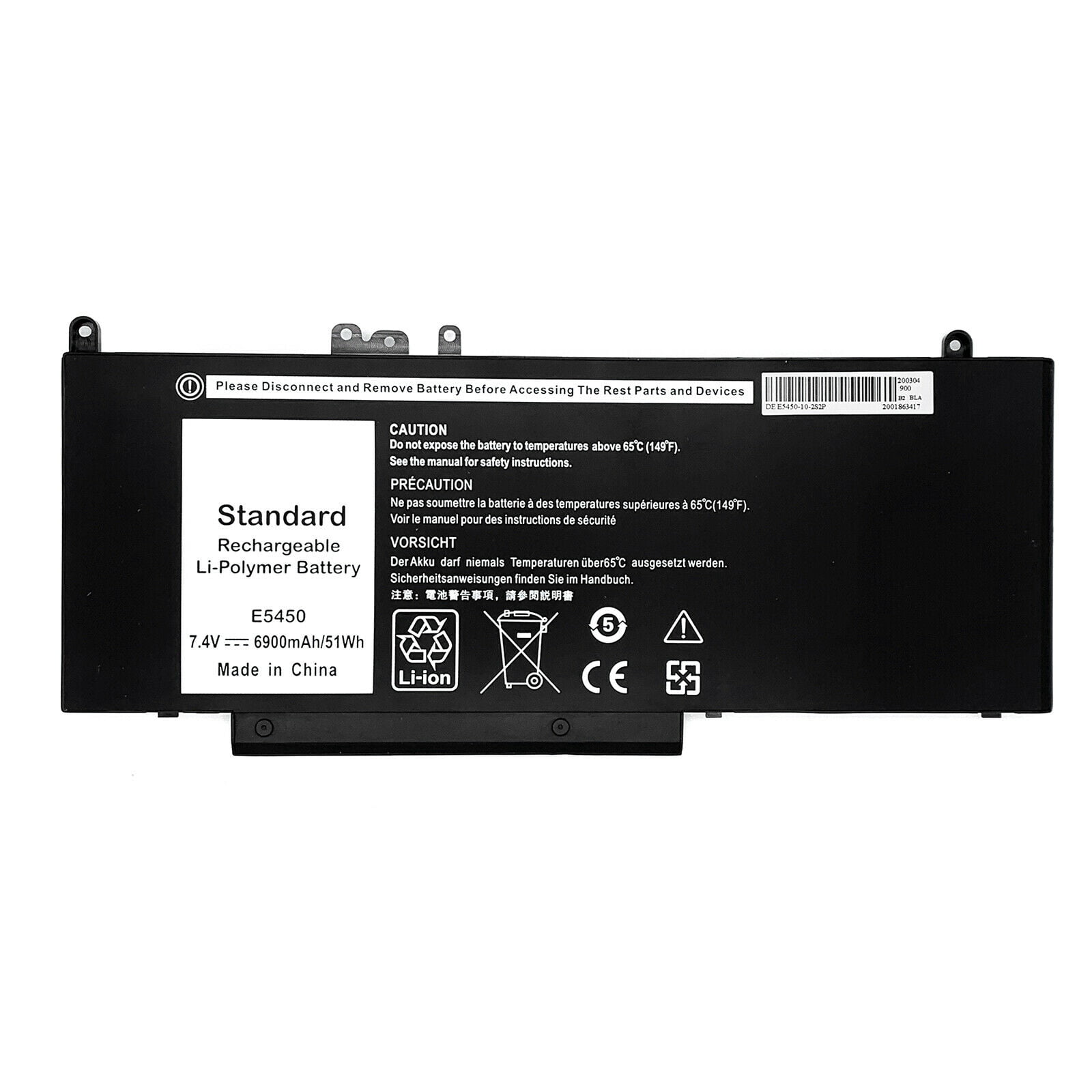 Battery for Dell Latitude E5450 E5550 Notebook 15.6" WYJC2 8V5GX G5M10 ...